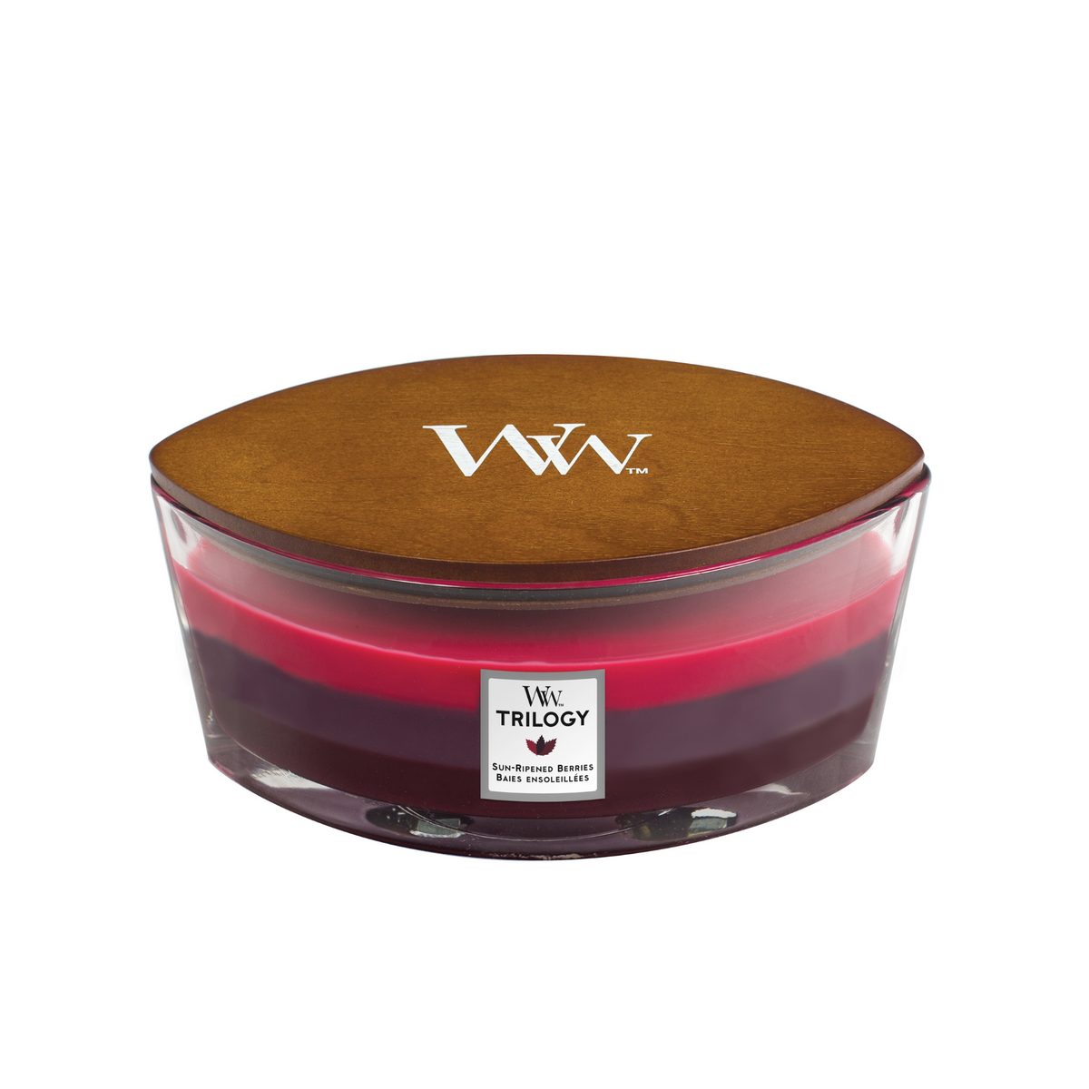 WoodWick | Sun Ripened Berries Ellipse Trilogy Candle – L'SAUVE®